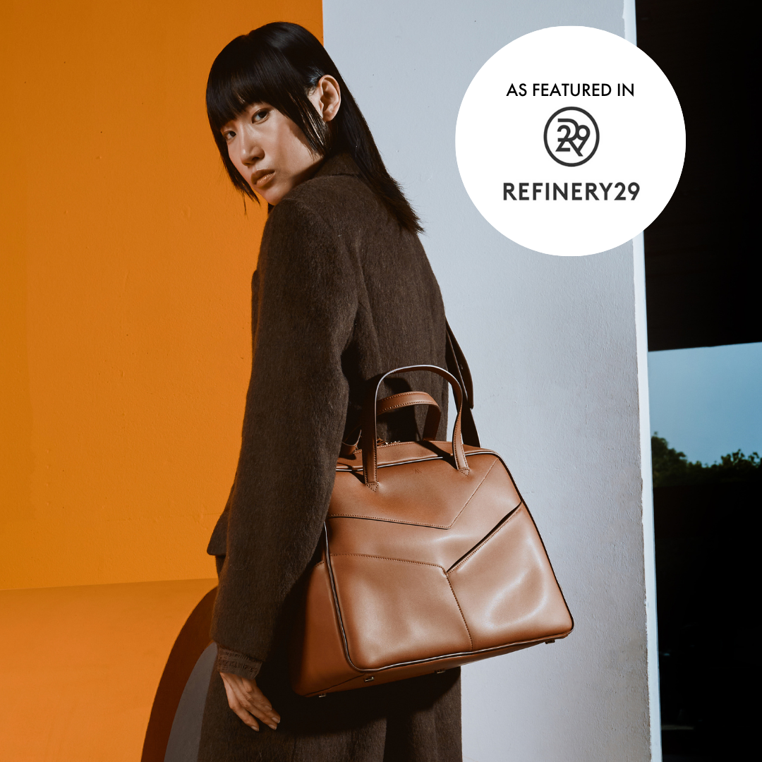 Featured in Refinery29: the Bowler Bag is the business-core musthave o ...