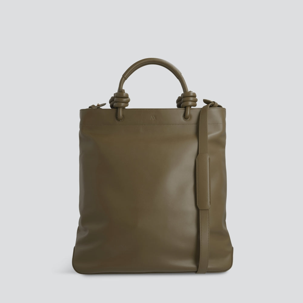 Loop - nappa dark khaki – Kaai Bags | North America