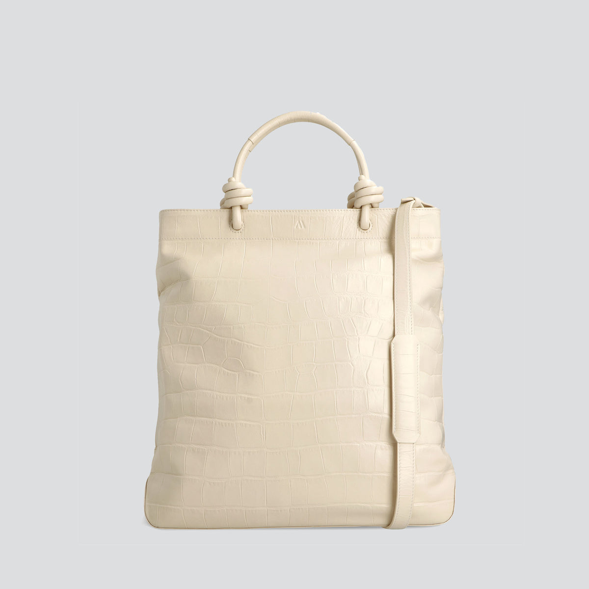 Loop - soft croco bleached sand – Kaai Bags | North America